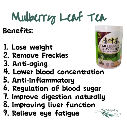 Original Kokokam Mulberry Leaf Tea 桑叶茶 Teh Daun Mulberi 降三高 养生茶 125g (2 ...