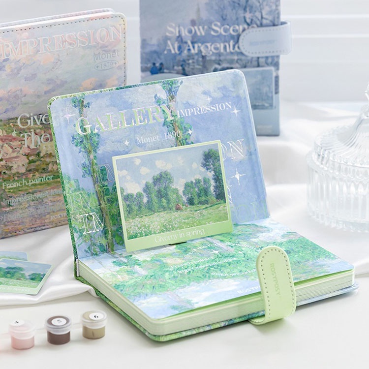 Full Color Rosyposy Nature Diary Book Cute Vintage Korean Scenery ...