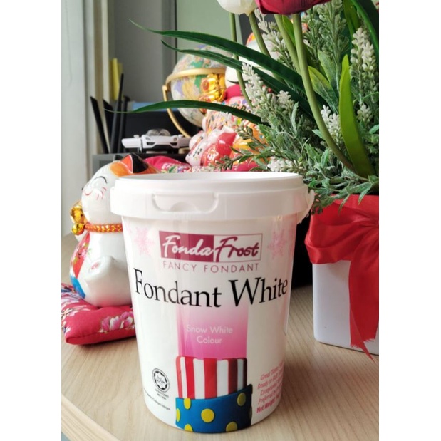 Fondant White Fonda Frost Fancy Fondant 1kg 翻糖 (2549M) | Shopee Malaysia