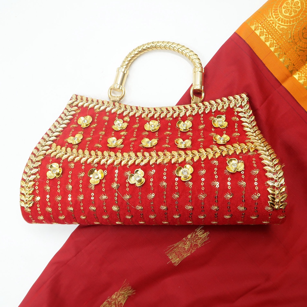 New Handicraft Premium Luxury Stones Look Handbag for Women (Limited ...