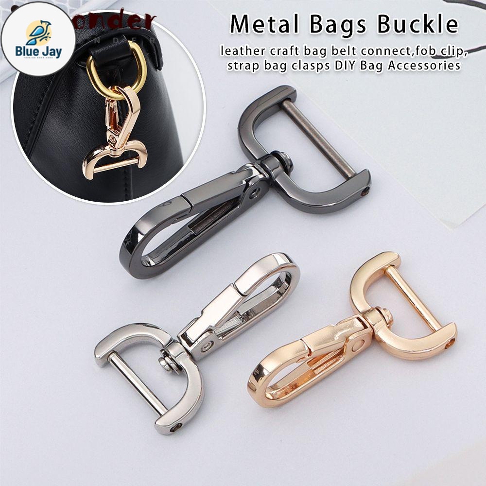 BJFUL Metal Screw Buckle Belt Handle Detachable Snap Hook Bags Strap ...