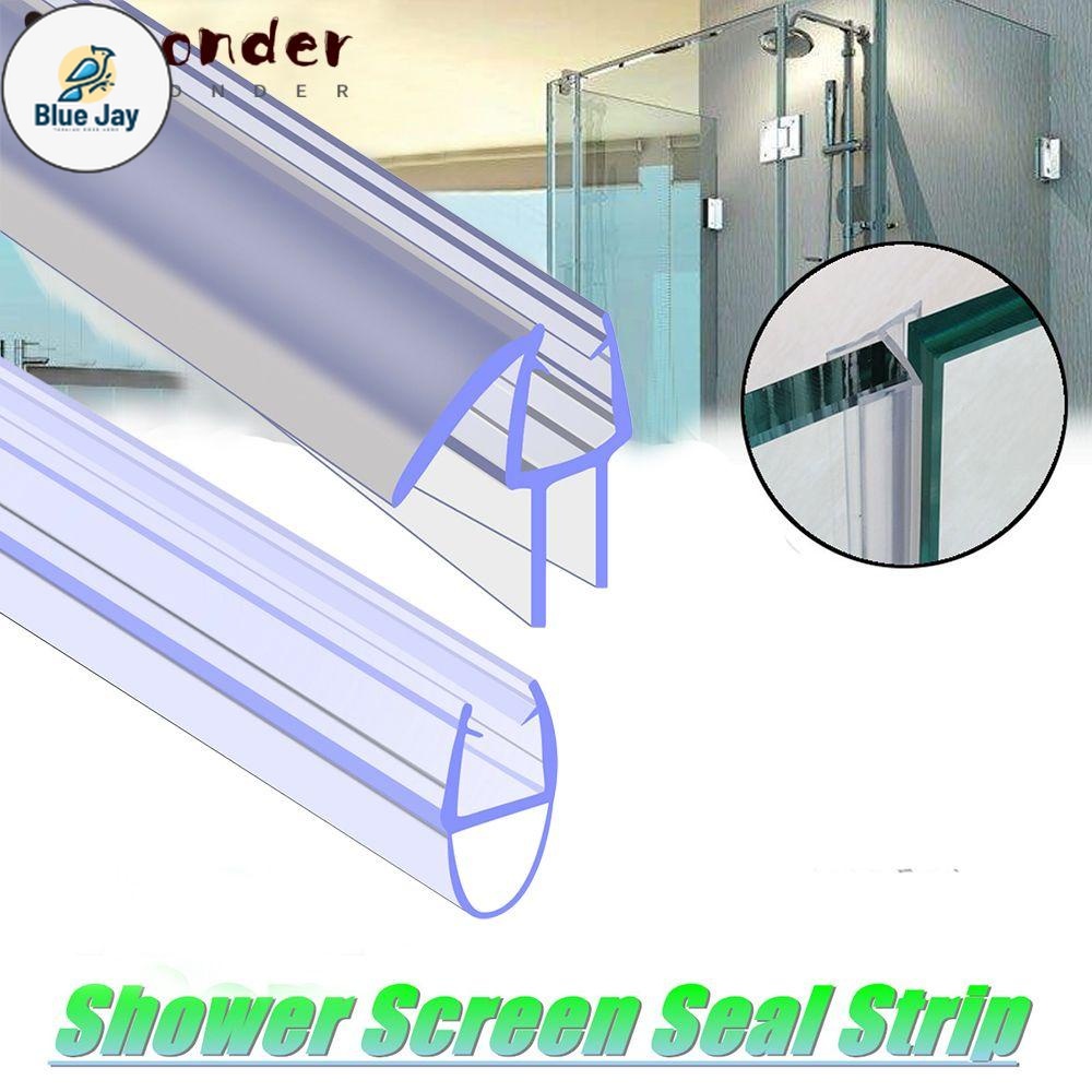 BJ Useful Water Baffle Rubber Glass Door Weatherstrip Sealing Strips ...