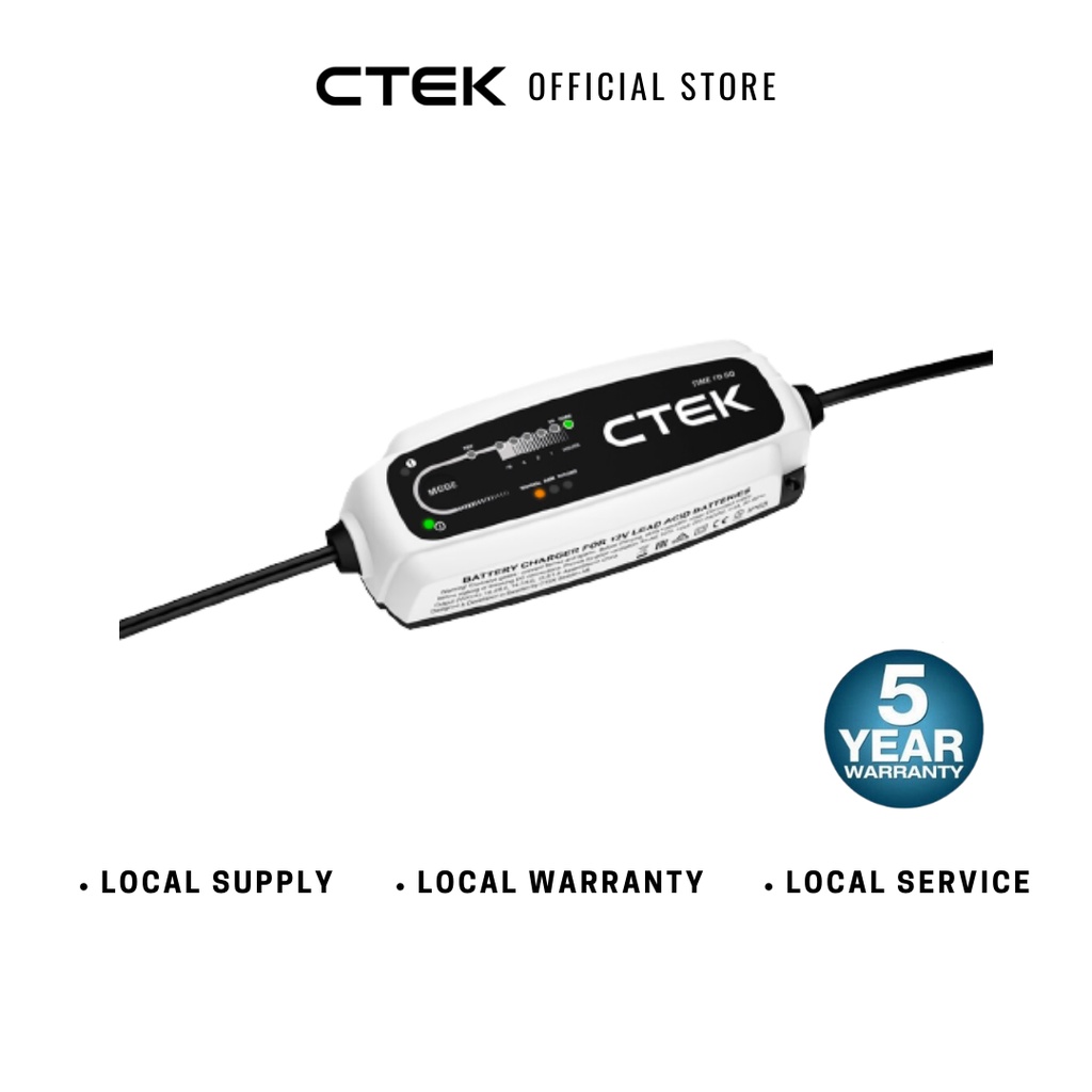 CTEK - CT5 Time To Go Smart Battery Charger | Shopee Malaysia