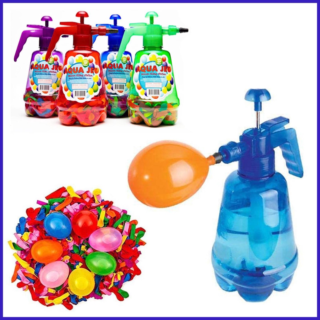 Water Balloon Pump Hand Balloon Pump Portable Hand Balloon Filler with ...