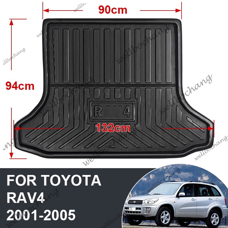 FIT FOR TOYOTA RAV4 BOOT MAT REAR TRUNK 2001 2002 2003 2004 2005 LINER ...