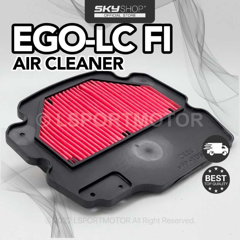 YAMAHA EGO-LC FI AIR CLEANER AIR FILTER (STANDARD) EGOLCFI EGOLC FI EGO ...
