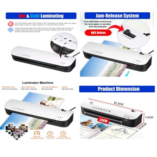 Soonye QSmile SL200 Laminator Laminating Laminate Machine SL299 + GIFTS 10pcs Film - English ...