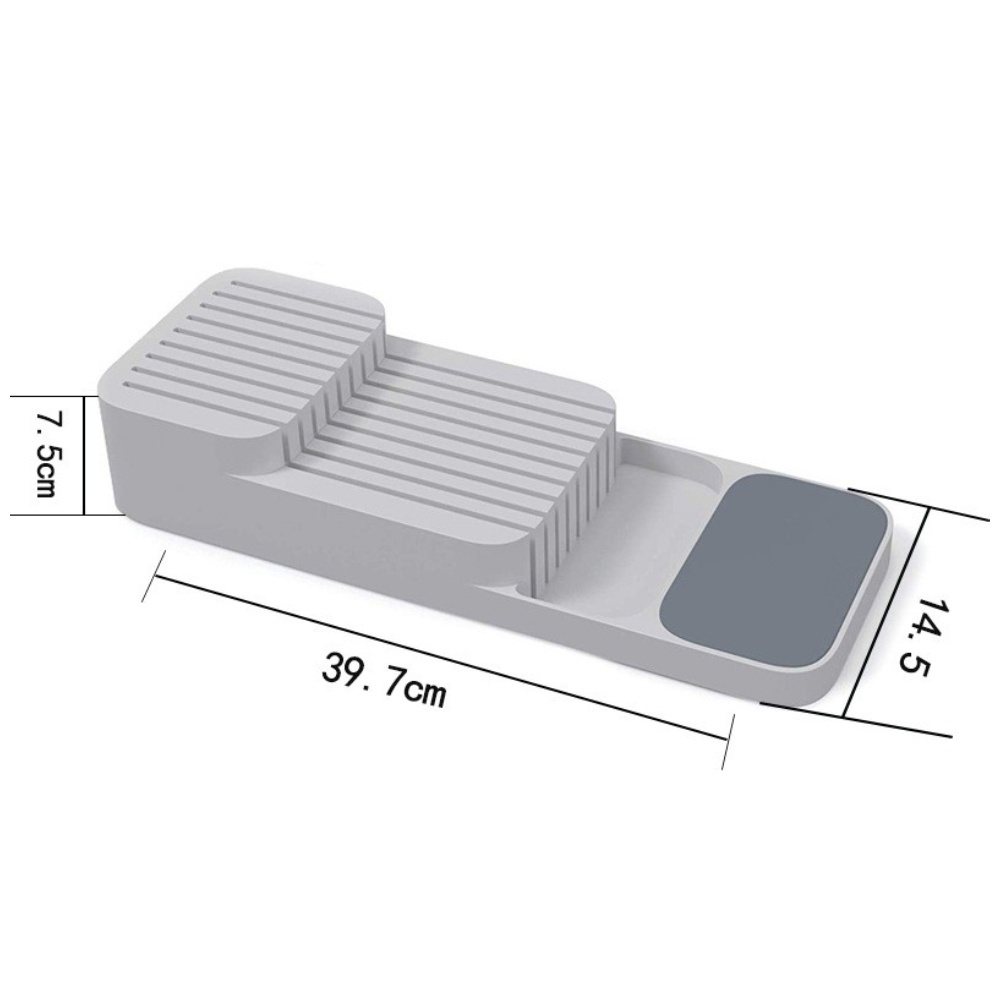 Spoon Drawer Organizer Cutlery Knife Holder Drawer Organiser Cutlery ...