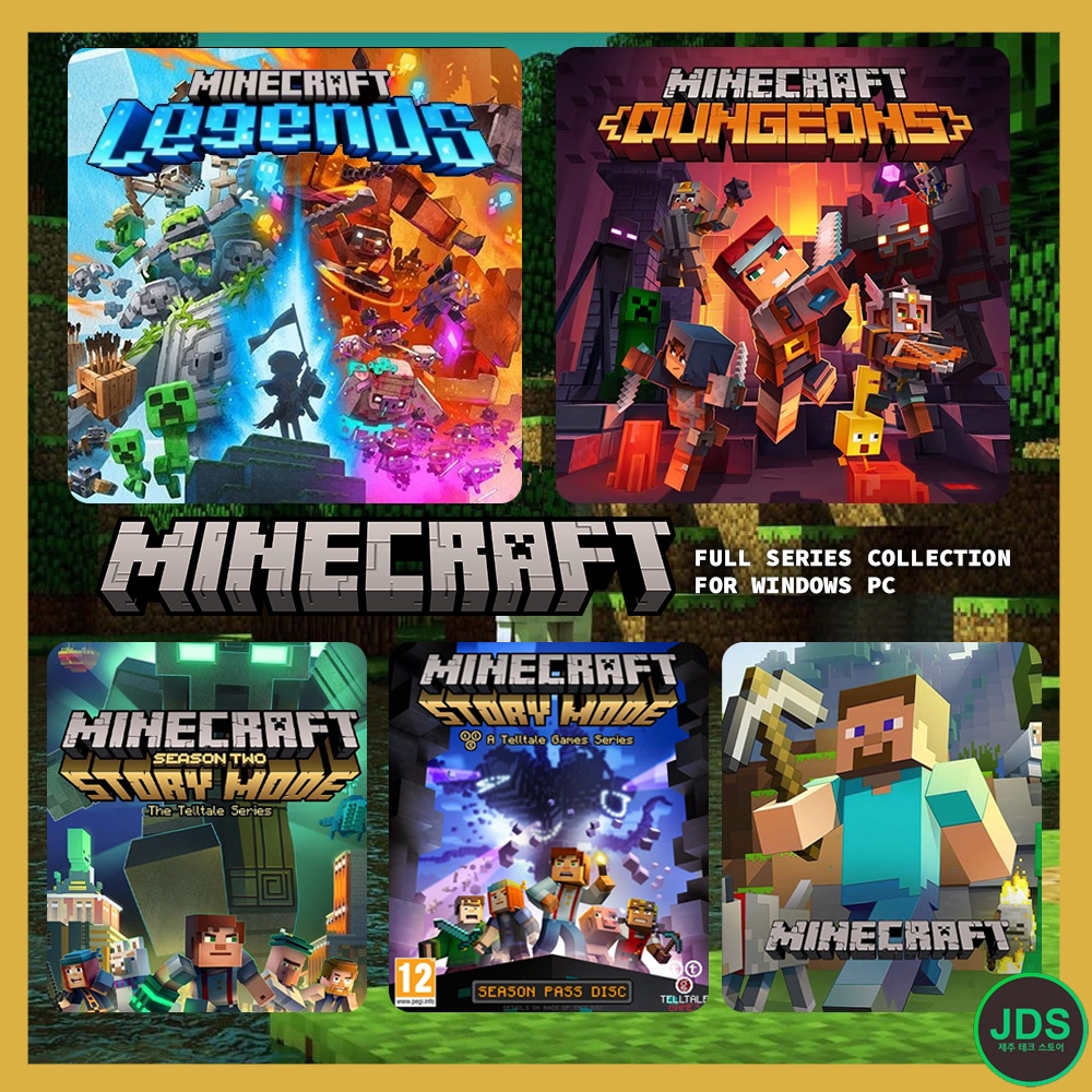 Minecraft 5 IN 1 Full Collection [𝐋𝐈𝐅𝐄𝐓𝐈𝐌𝐄] [𝐏𝐂 𝐆𝐀𝐌𝐄 𝐃𝐈𝐆𝐈𝐓𝐀𝐋 𝐃𝐎𝐖𝐍𝐋𝐎𝐀𝐃 ...