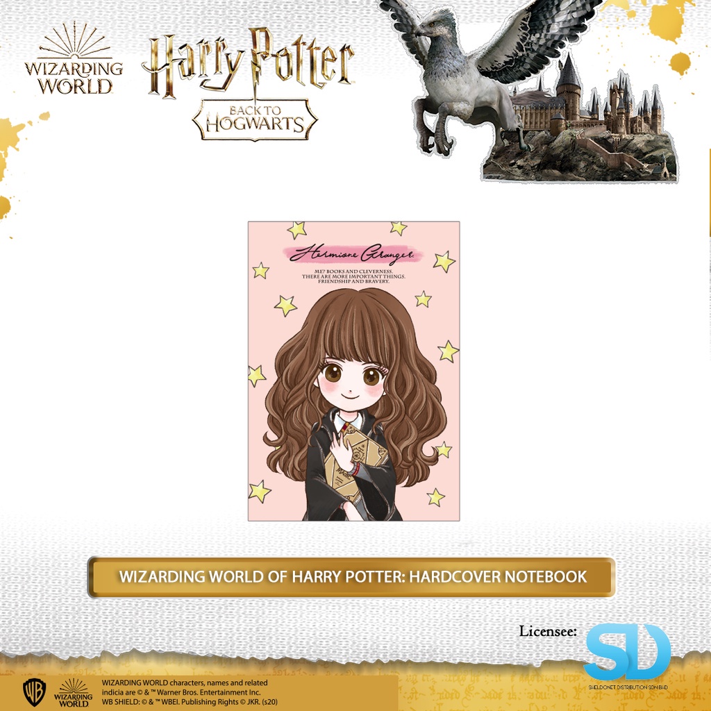 Wizarding World Of Harry Potter: Hermione Granger Notebook | Shopee ...
