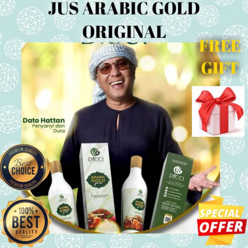 JUS ARABIC GOLD 100% ORIGINAL, JUS ARABIC GUM,JUS SAKIT BUAH PINGGANG ...