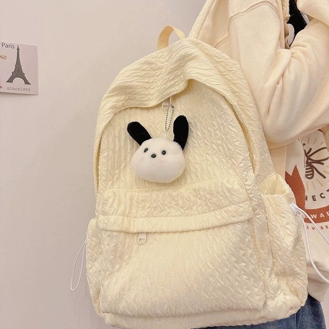 Japanese Ins Girl Schoolbag Female Korean Multi-color Cute Soft Girl ...