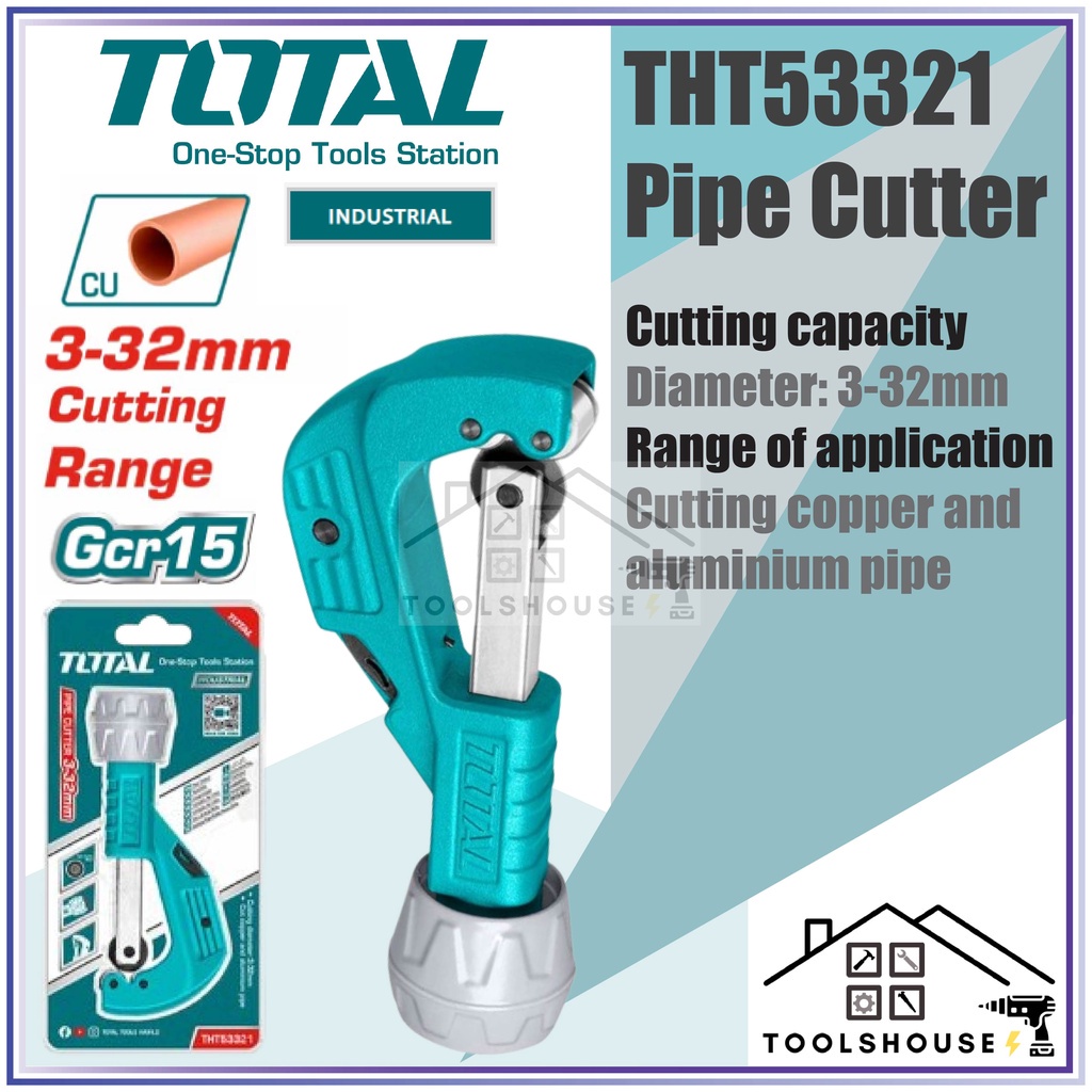 Total THT53321 Pipe Cutter Copper / Aluminium 铜和铝切管机 | Shopee Malaysia