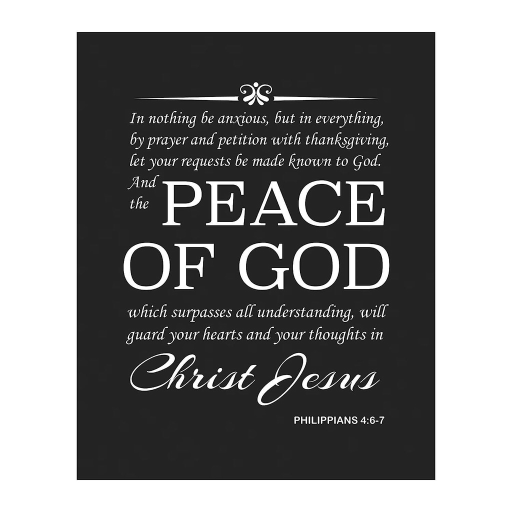 Peace of God Will Guard Your Hearts and Your Thoughtsphilippians :bible ...