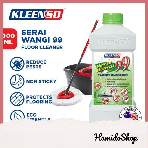 Kleenso Serai Wangi 99 Floor Cleaner Sabun Cecair Pencuci Lantai 900G ...