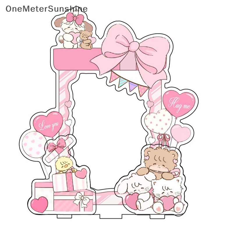 OMS Cartoon Acrylic Photocard Frame Display Holder Cute Photo Frame ...