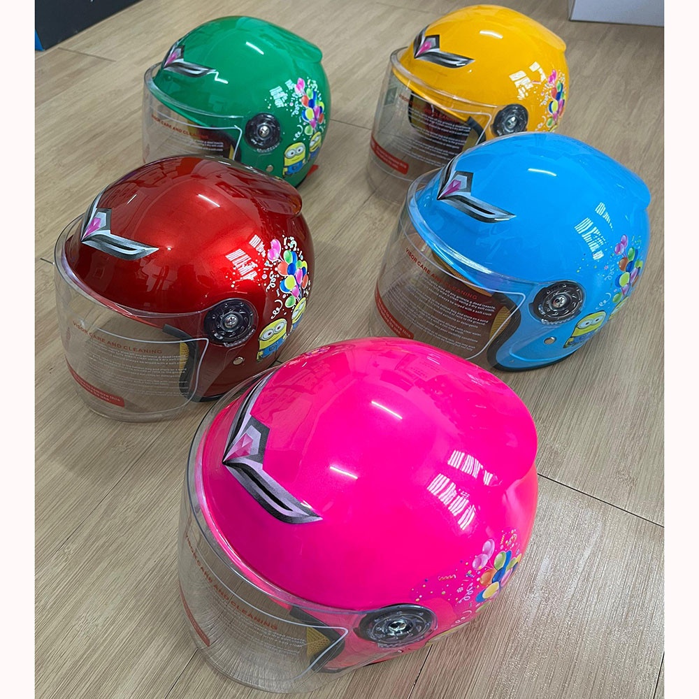 Helmet Kanak-kanak M3 (Corak Minion) | Shopee Malaysia