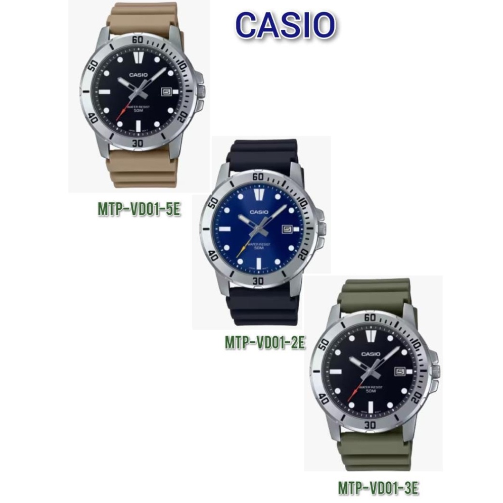 Casio Sport Style Pointer Standard Watch MTP-VD01 / MTP-VD01-2E / MTP ...