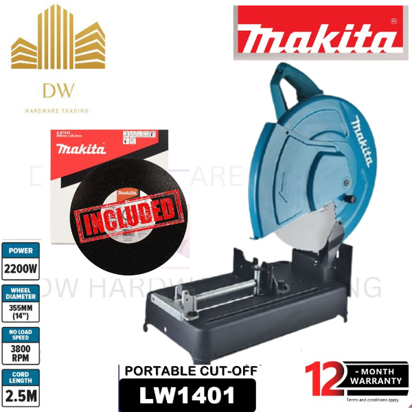 🔥Ready Stock🔥MAKITA LW1401 355MM/14" METAL CUTTING MACHINE, CUT-OFF SAW ...