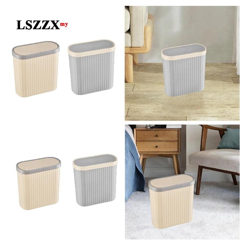 [LszzxMY] Trash Narrow Garbage Can Rubbish Container Waste Bin Trash ...
