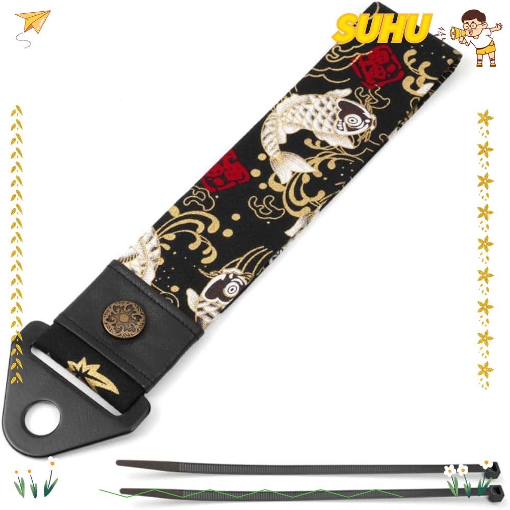SUHU Ancient Japanese Antiquity Element Tow Strap with Combination of ...
