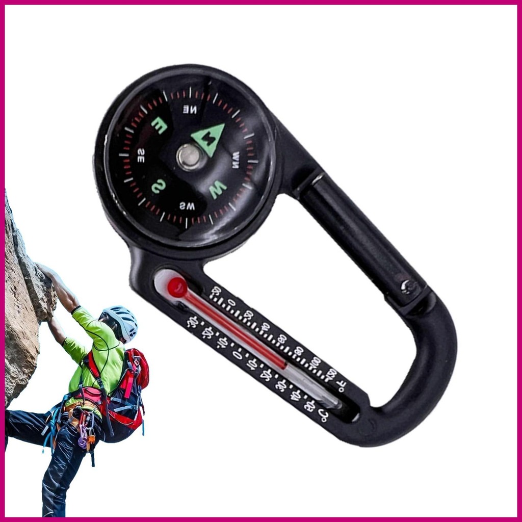 Compass Carabiner Compact Compass Carabiner Ball Compass ...