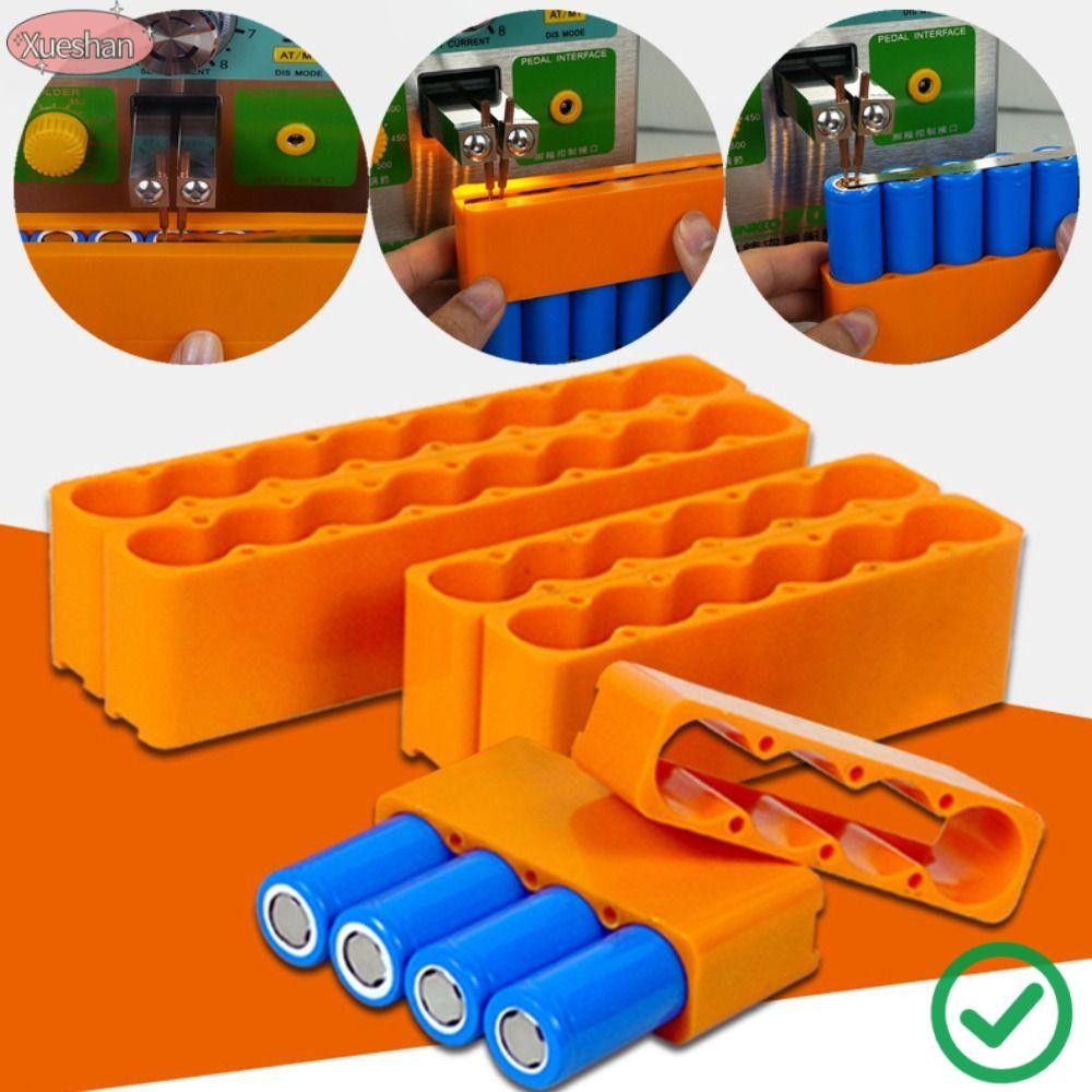 XUESHAN Fixed Fixture, Double Sided 4 6 8 Section 18650 Battery Pack ...