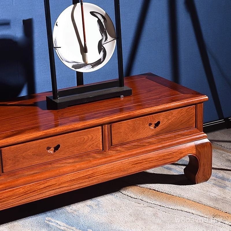 Kayu Cendana Merah Besar Burma Rosewood Perabot Kayu Merah Kabinet TV ...