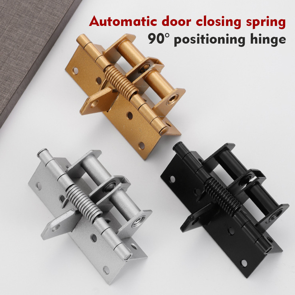 Self Closing Spring Hinges Automatic Door Closer Aluminum Alloy Door ...