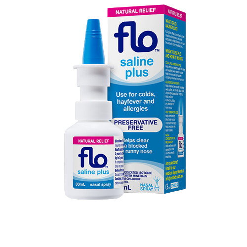 FLO SALINE PLUS NASAL SPRAY 30ML | Shopee Malaysia