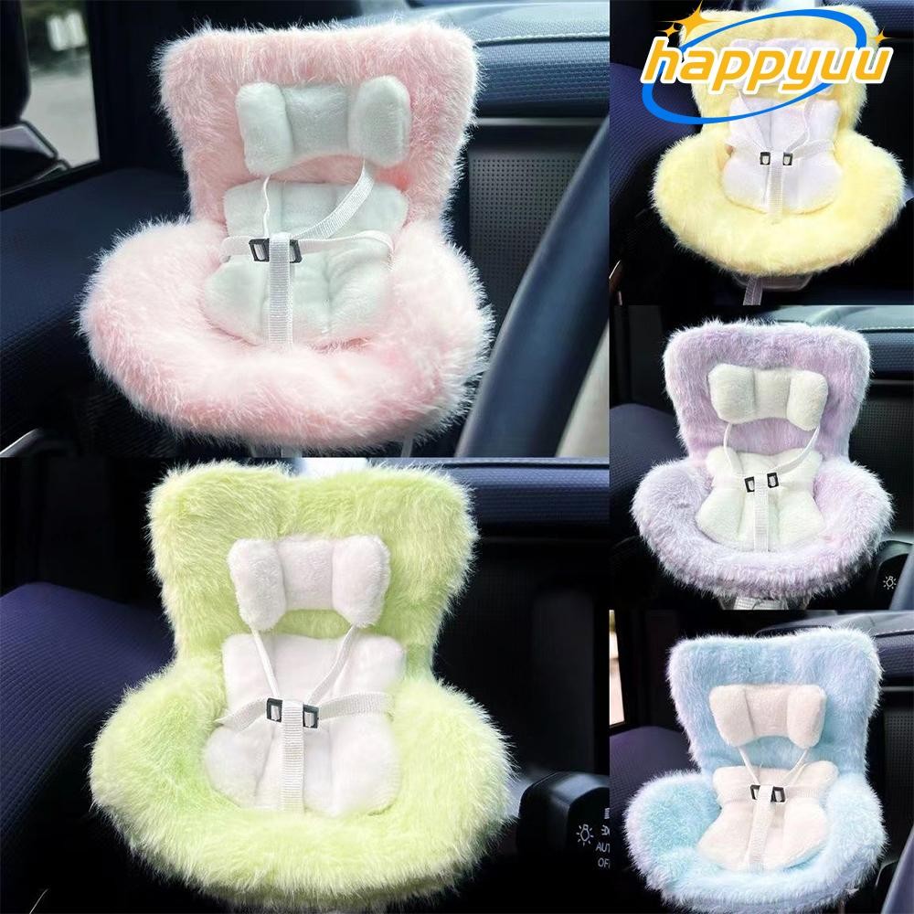 HAPPYUU Labubu Doll Car Seat, Durable Plastic Car Doll Safety Seat ...