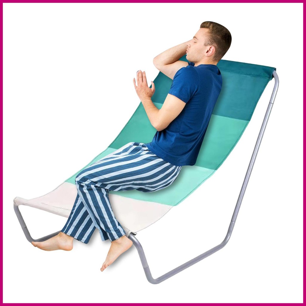 Sun Tanning Chair Portable Beach Folding Lounger Reclining Lounger ...