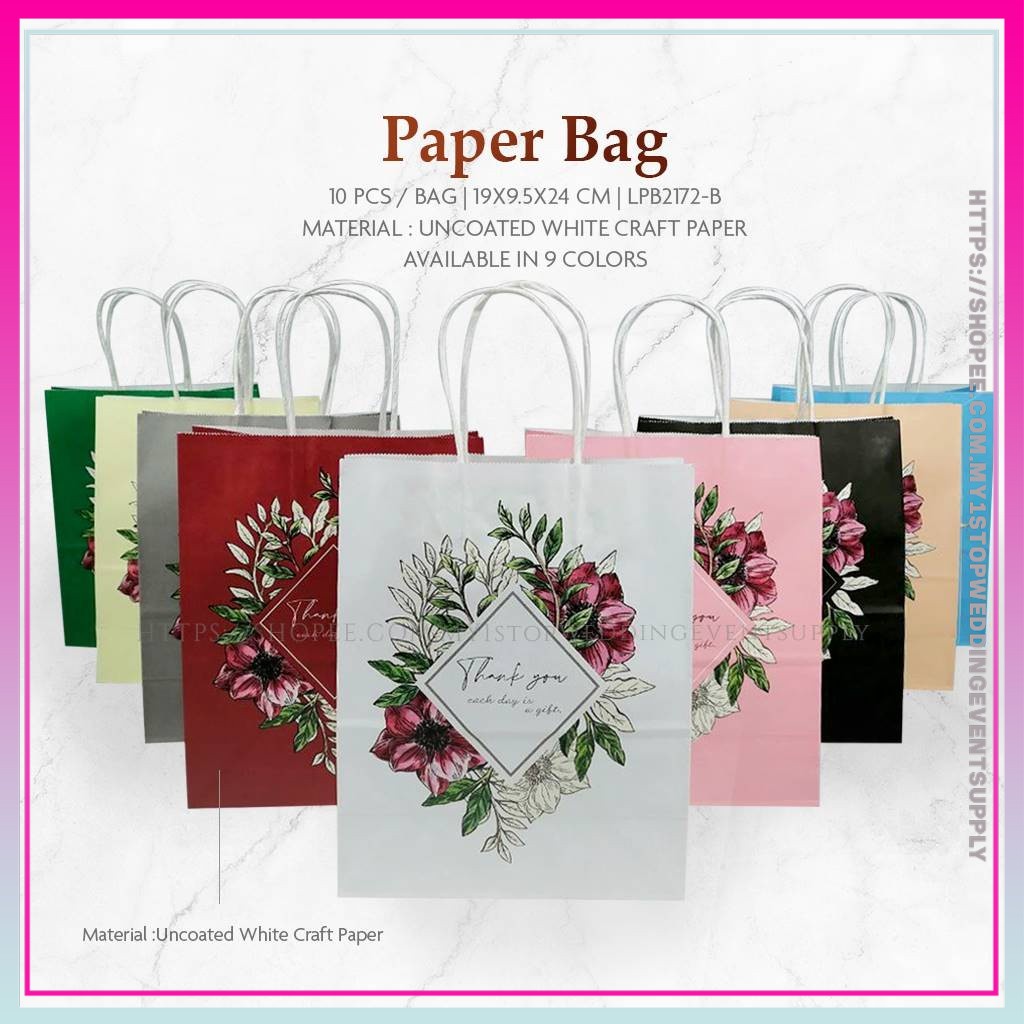 Paper Bag/Paper Bag Doorgift/Paper Bag Goodies/ Doorgift/Wedding ...