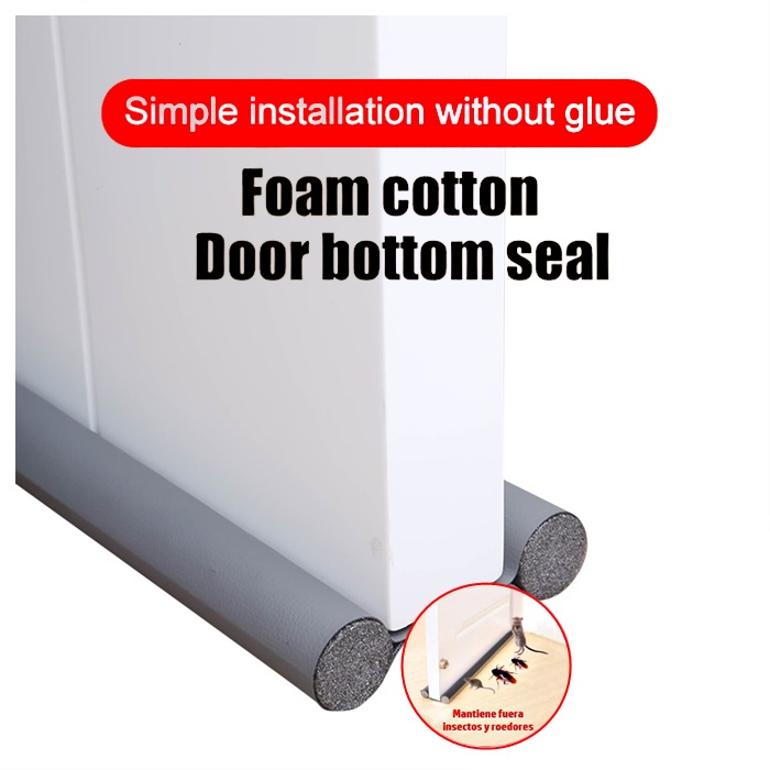 Flexible Door Gap Bottom Seal Soundproof Windproof Door Bottom Sealing ...
