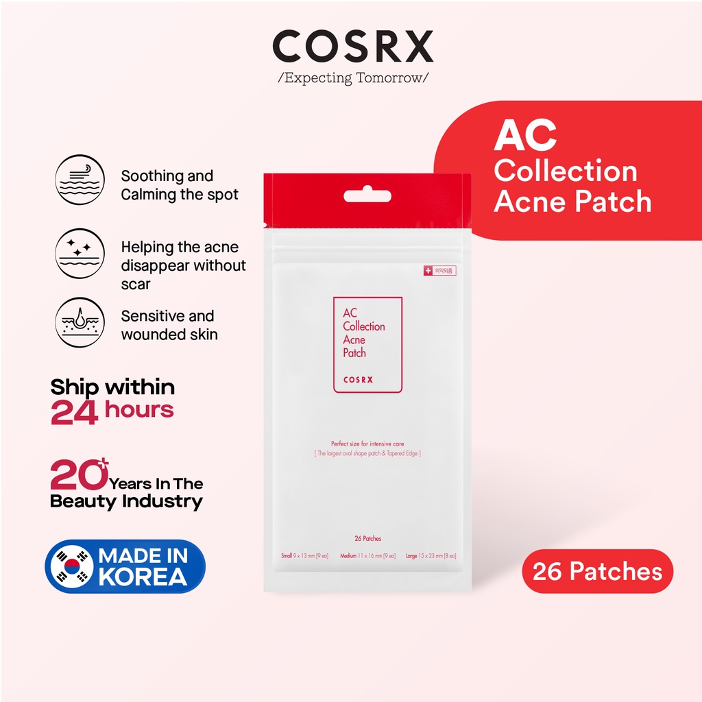 COSRX AC Collection Acne Patch 26 patches X10 | Shopee Malaysia