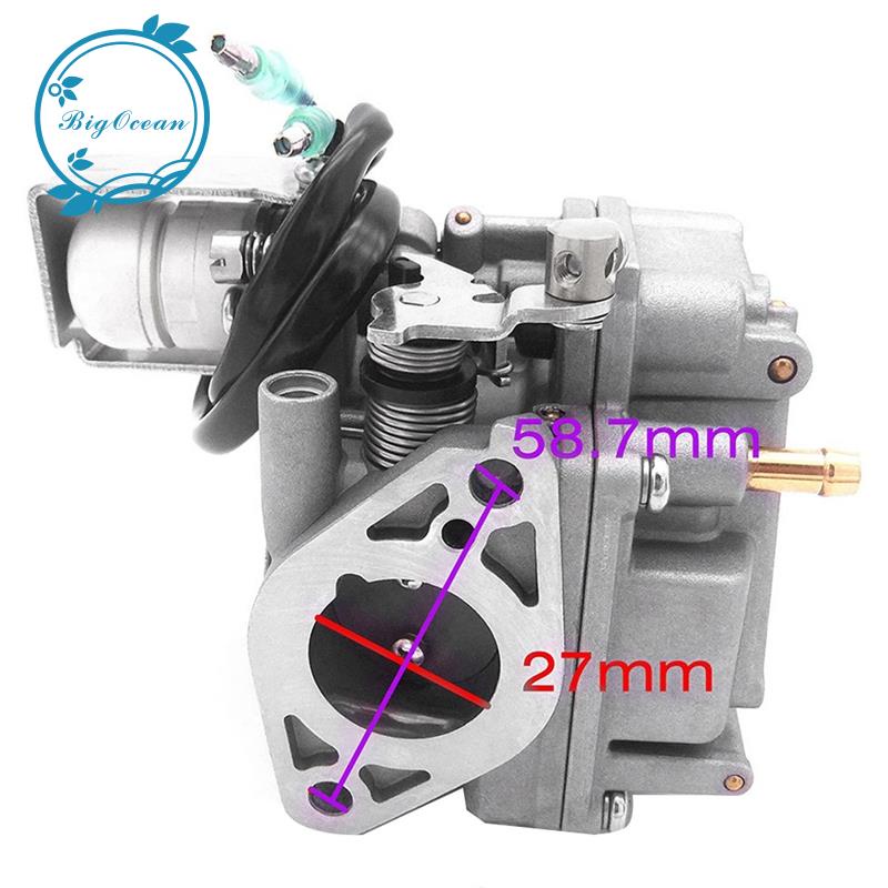 Boat Motor Carburetor Assembly 6ah 14301 00 For Yamaha 4 Stroke 20hp 4