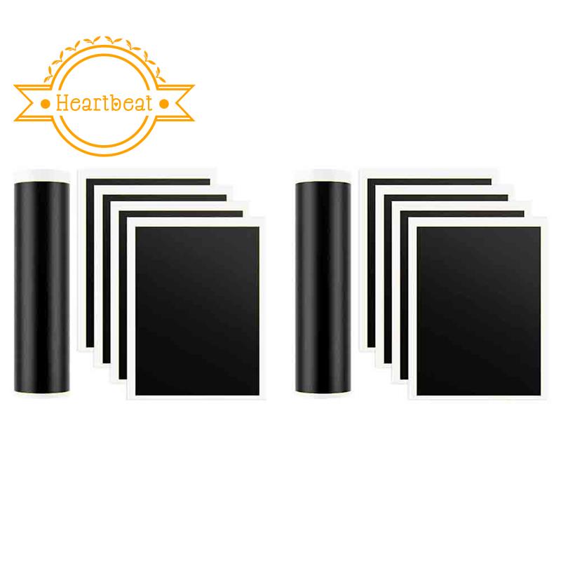4 PCS Black Laser Engraving Marking Paper for Metal, Glass, Ceramics ...