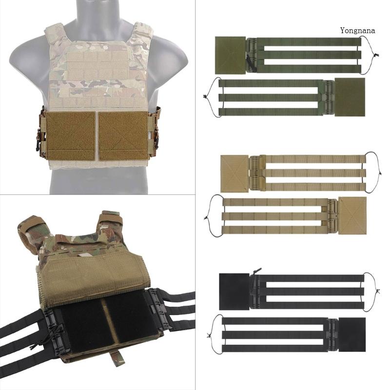 【CH*】 Tacticals Cummerbund Quick Release Buckle Set Kits 3-Band For JPC ...