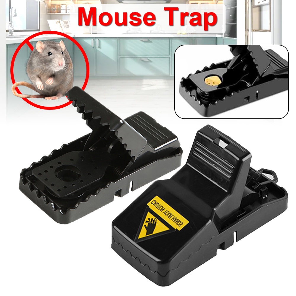 1/2/4 PCS Reusable Mouse Trap Mouse Trap Bait Spring Mouse Trap Pest ...