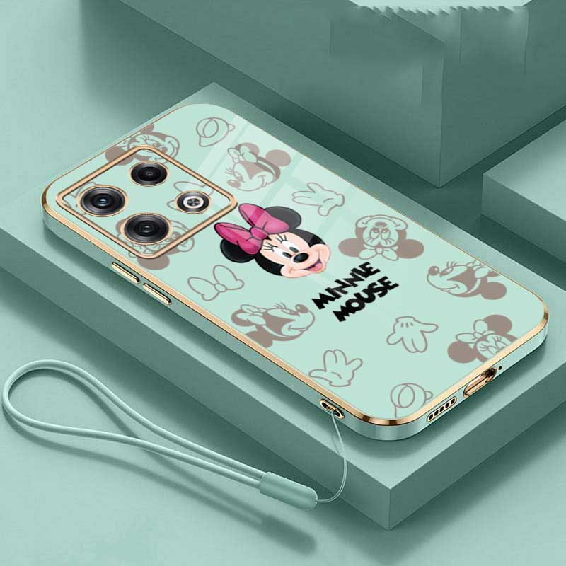 Xiaomi POCO X6 Pro poco M6 Pro X6Pro X5 Pro 5G Casing Cartoon Minnie ...