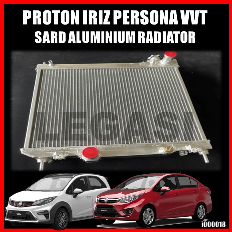 Proton Iriz 1.3 1.6 CCVT Persona VVT SARD Aluminium Radiator | Shopee ...