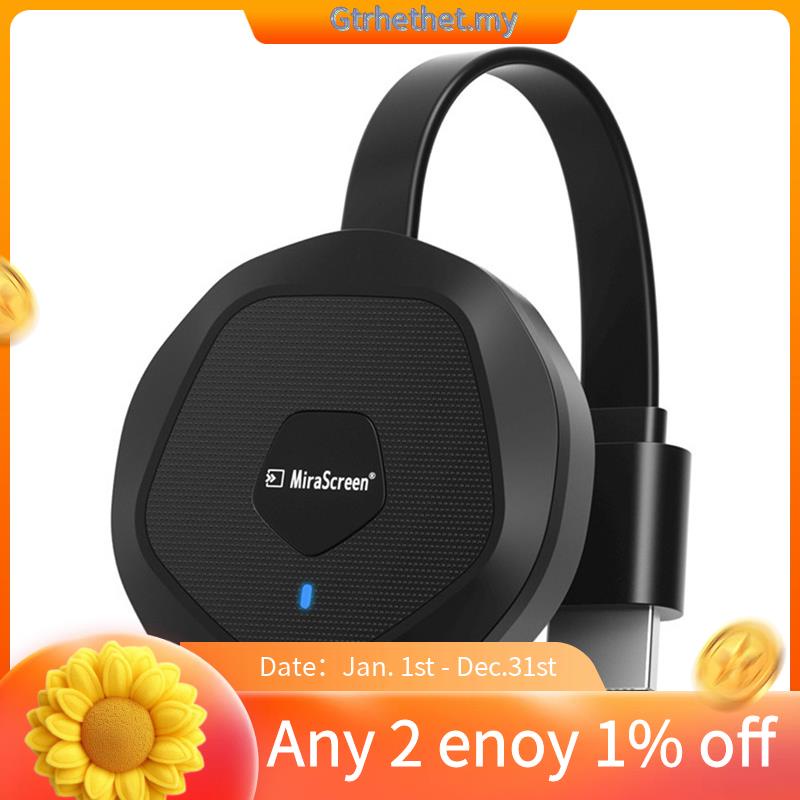 MiraScreen G28 Wireless Display Adapter 2.4G Same Screen Device TV ...