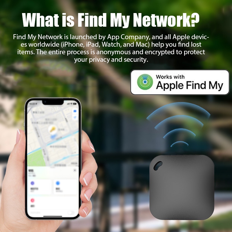 Mini GPS Bluetooth Tracker Smart Anti-Lost Location Reminder Locator ...