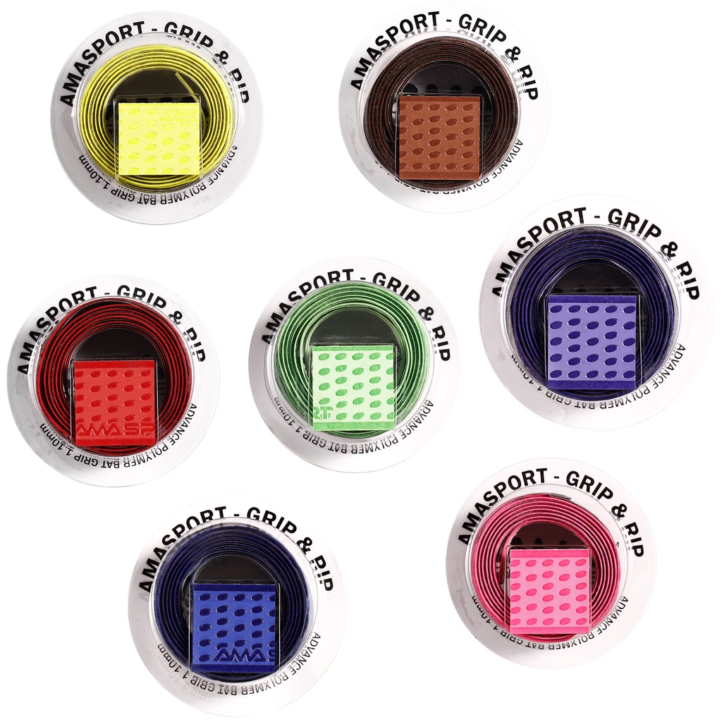 AMASPORT 1pc Baseball Bat Grip Tapes, Softball Bat Wrap Grip Tape 1.1mm ...