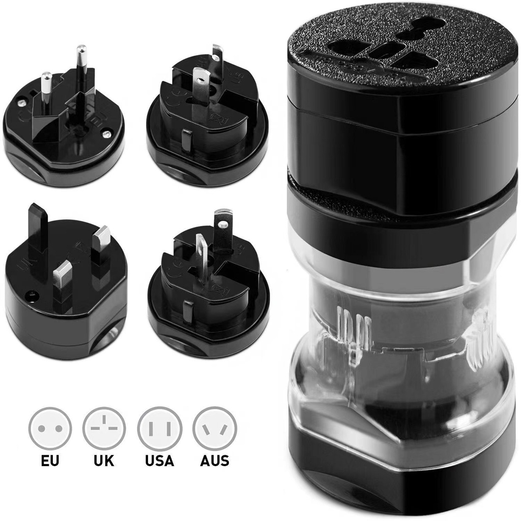 Travel Portable Global Universal Conversion Plug British Standard Multifunctional Socket ...