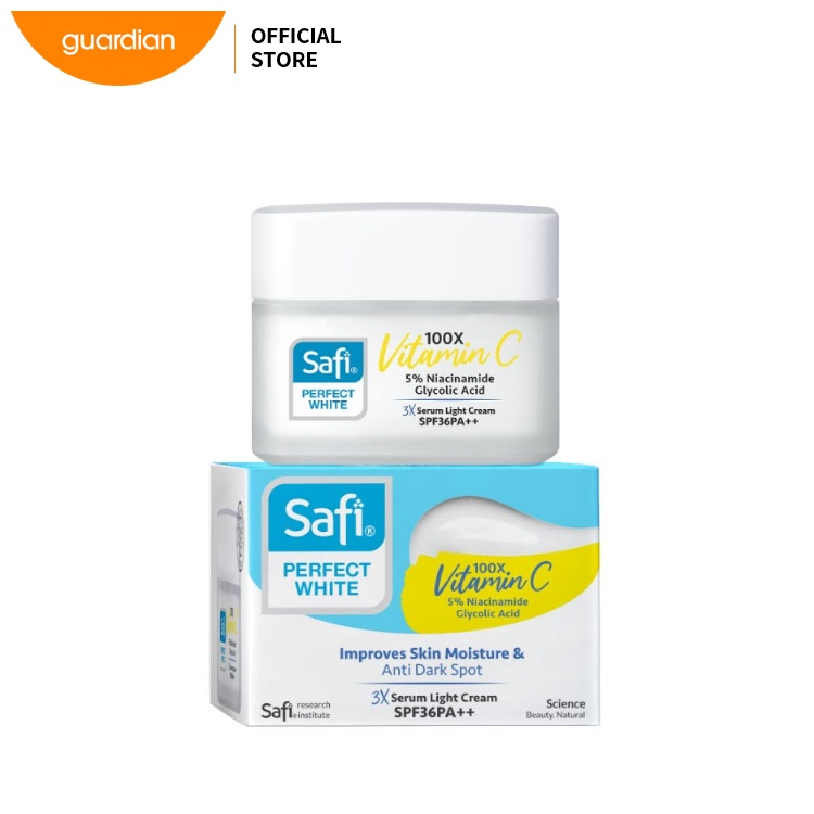 Safi Perfect White 3X Serum Light Cream 45g | Shopee Malaysia