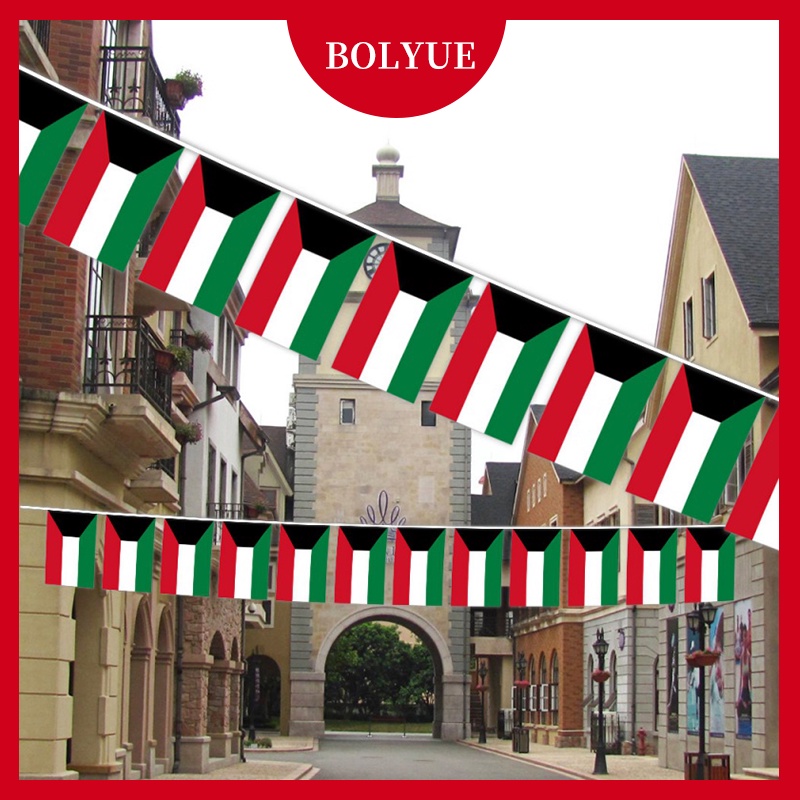 Kuwait Flag String National Day Decoration Kuwait Country Bunting ...