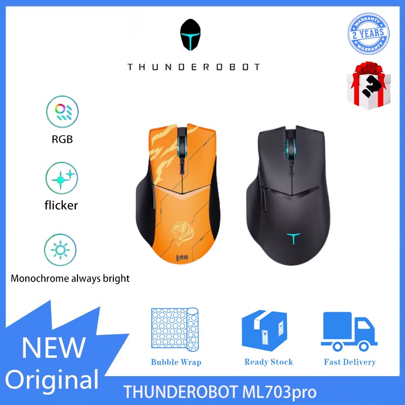 THUNDEROBOT ML703Pro Dual Mode Wireless Esports Mouse | Shopee Malaysia