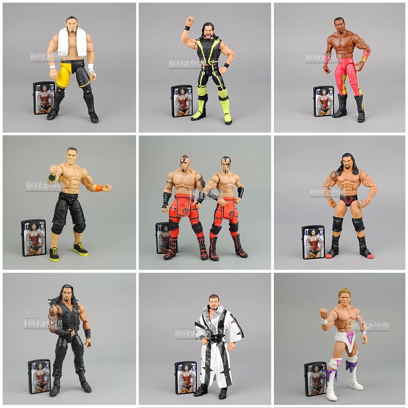 Mattel Arena Wrestler action figure Super action figure Model Seth Senna Roman God-killing Doll ...