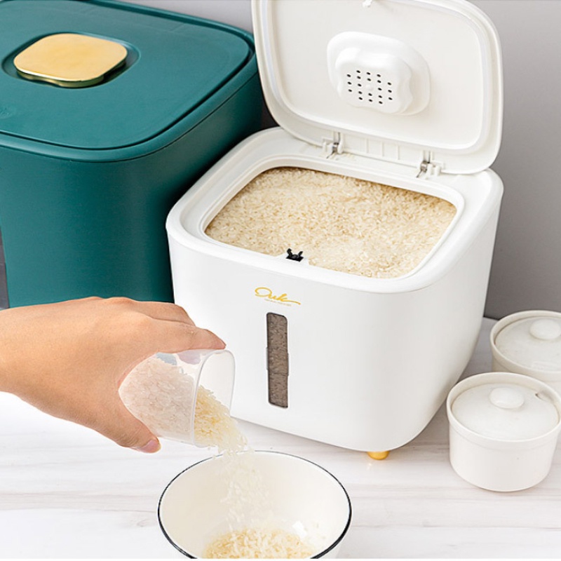 Kitchen Rice Storage Box Large Capacit Sealed Insect-proof Moisture ...